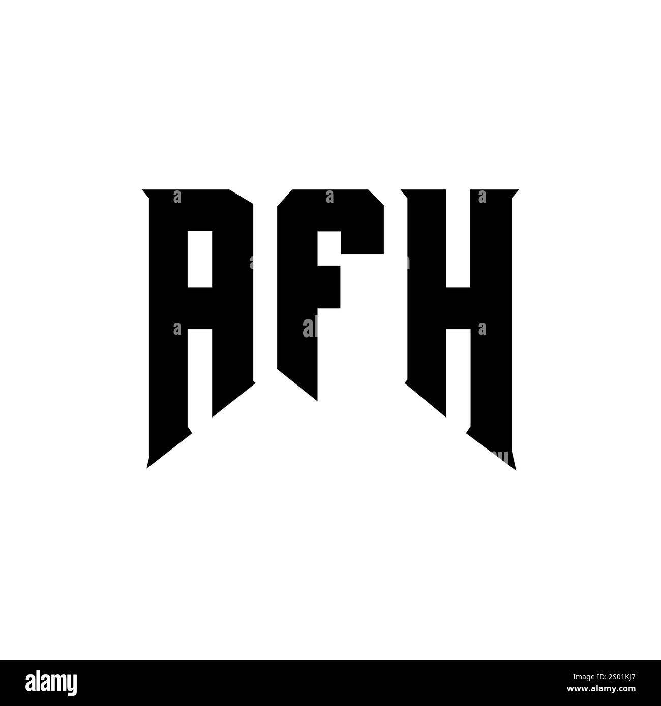 Afh logo design hi-res stock photography and images - Alamy