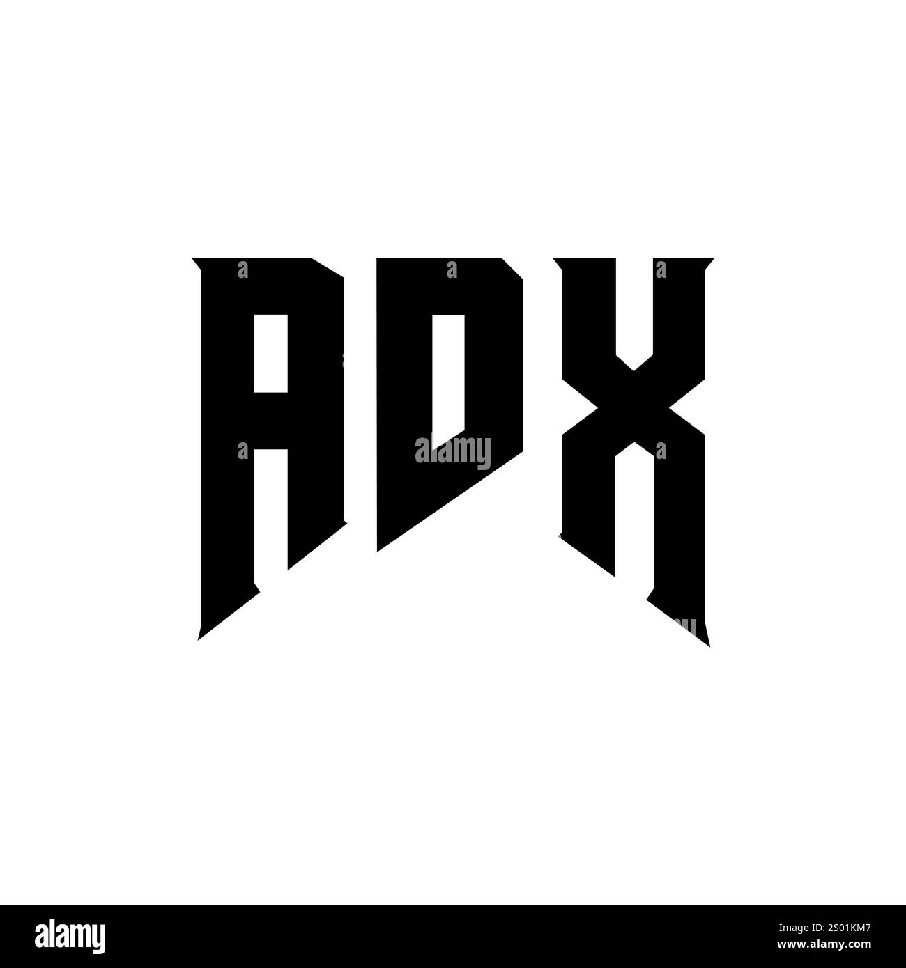 ADX letter logo design for technology company. ADX logo design black ...