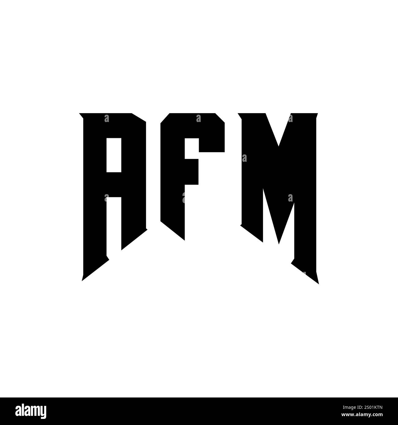 AFM letter logo design for technology company. AFM logo design black ...
