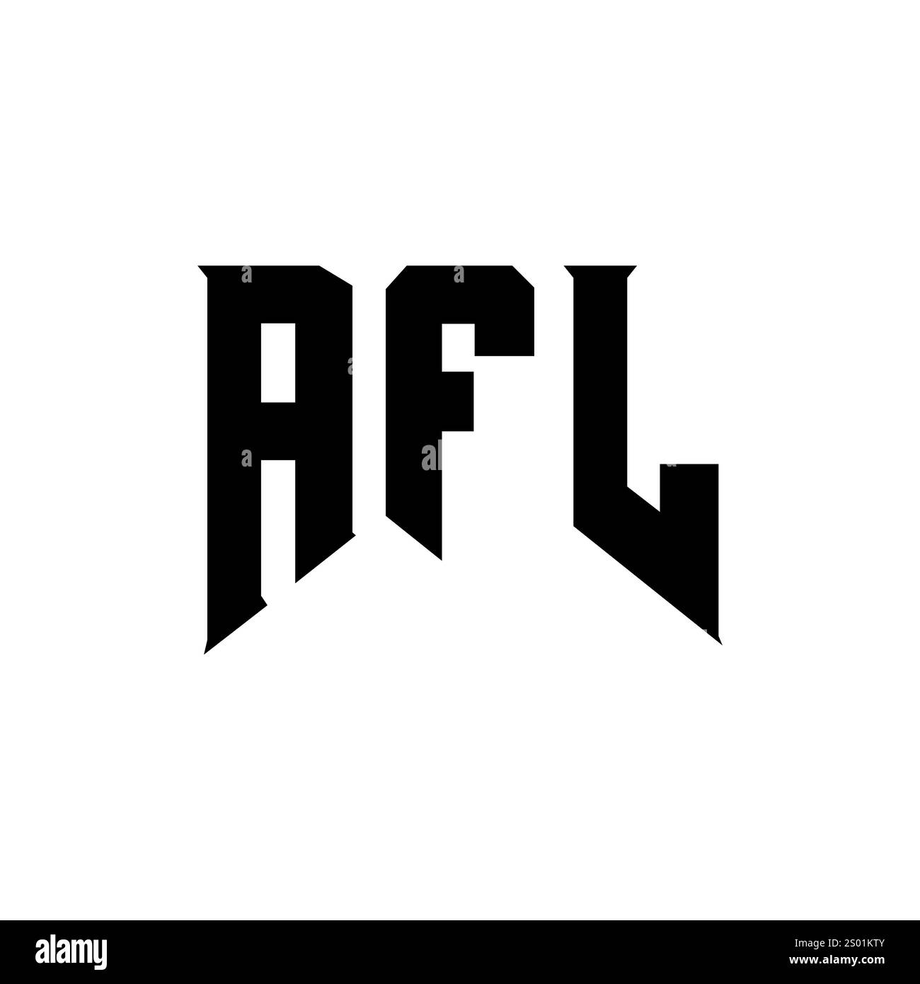 AFL letter logo design for technology company. AFL logo design black ...
