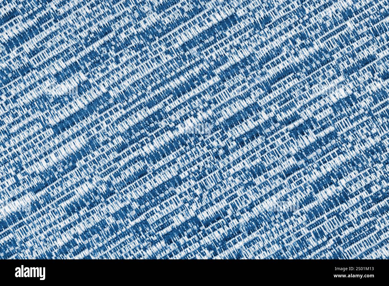 Melange blue and white fabric texture, mixed color textile background ...