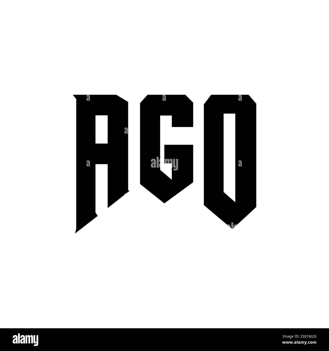Ago logo design Stock Vector Images - Alamy