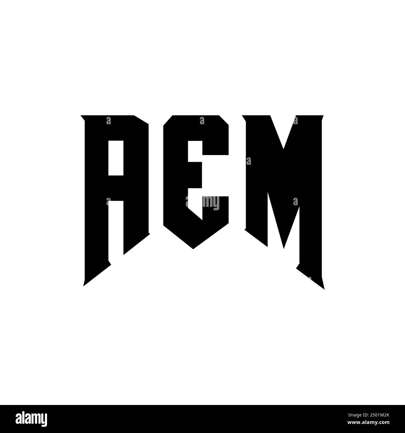 Aem logo design hi-res stock photography and images - Alamy