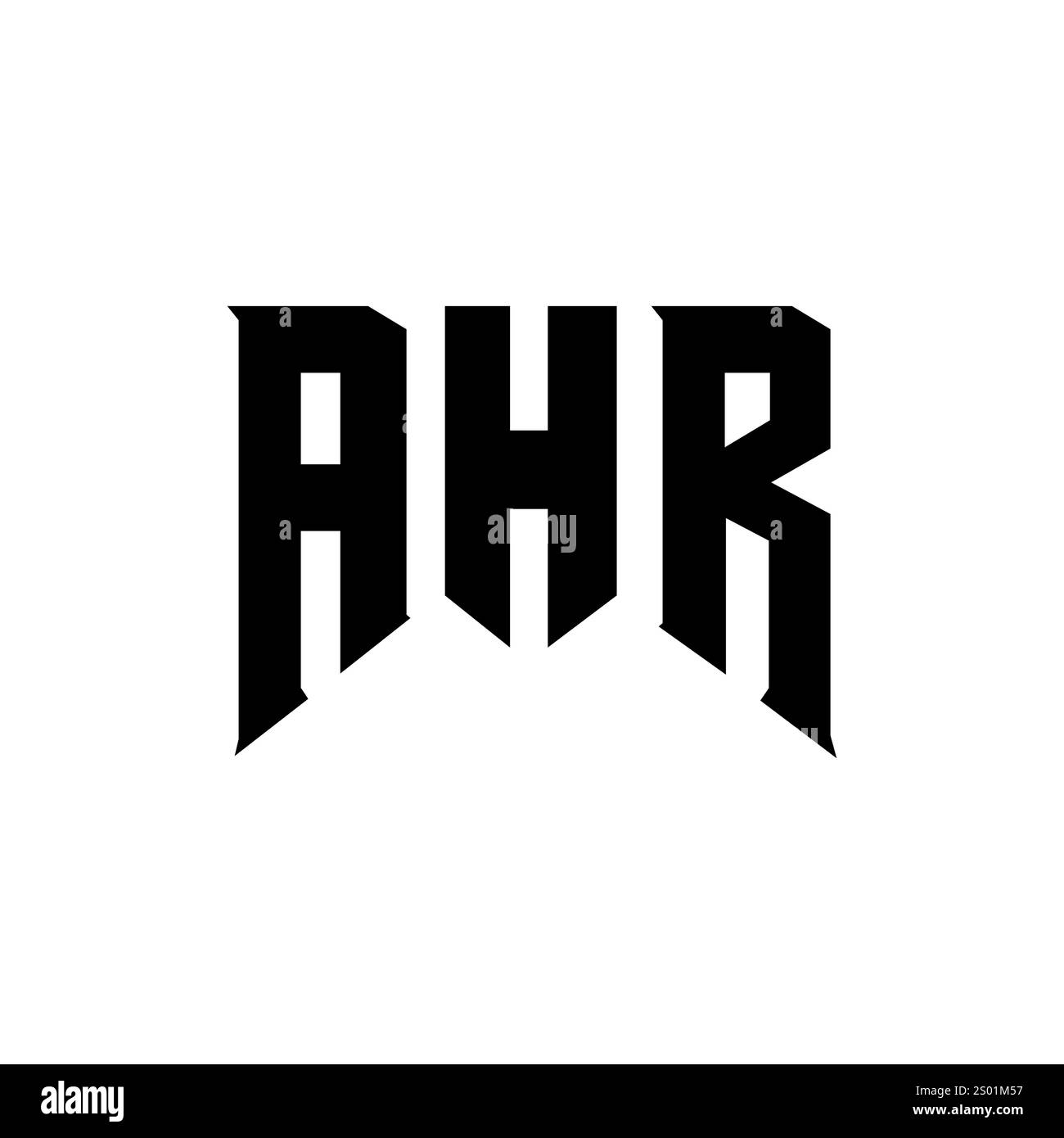 Ahr logo design hi-res stock photography and images - Alamy