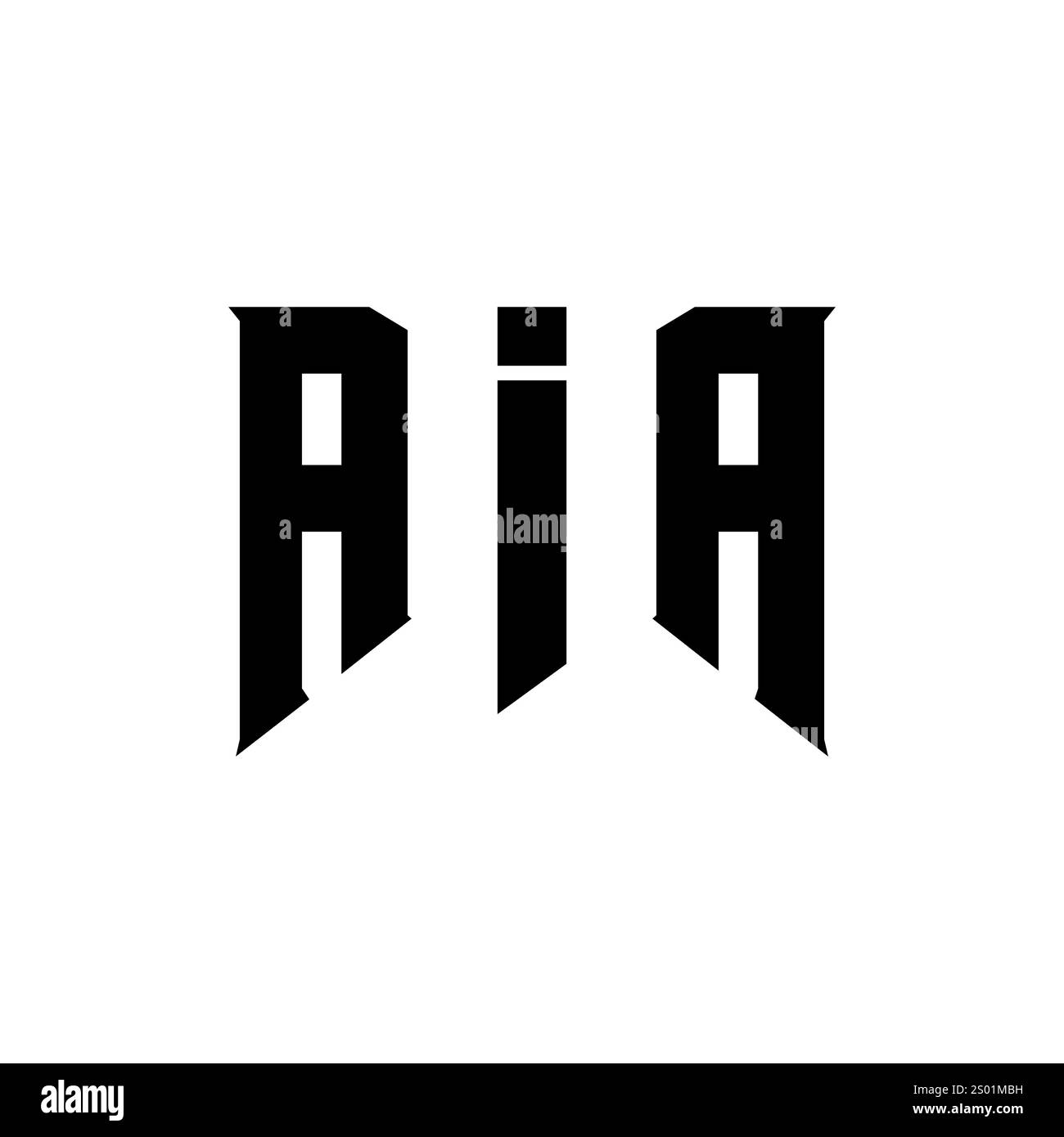 AIA letter logo design for technology company. AIA logo design black ...