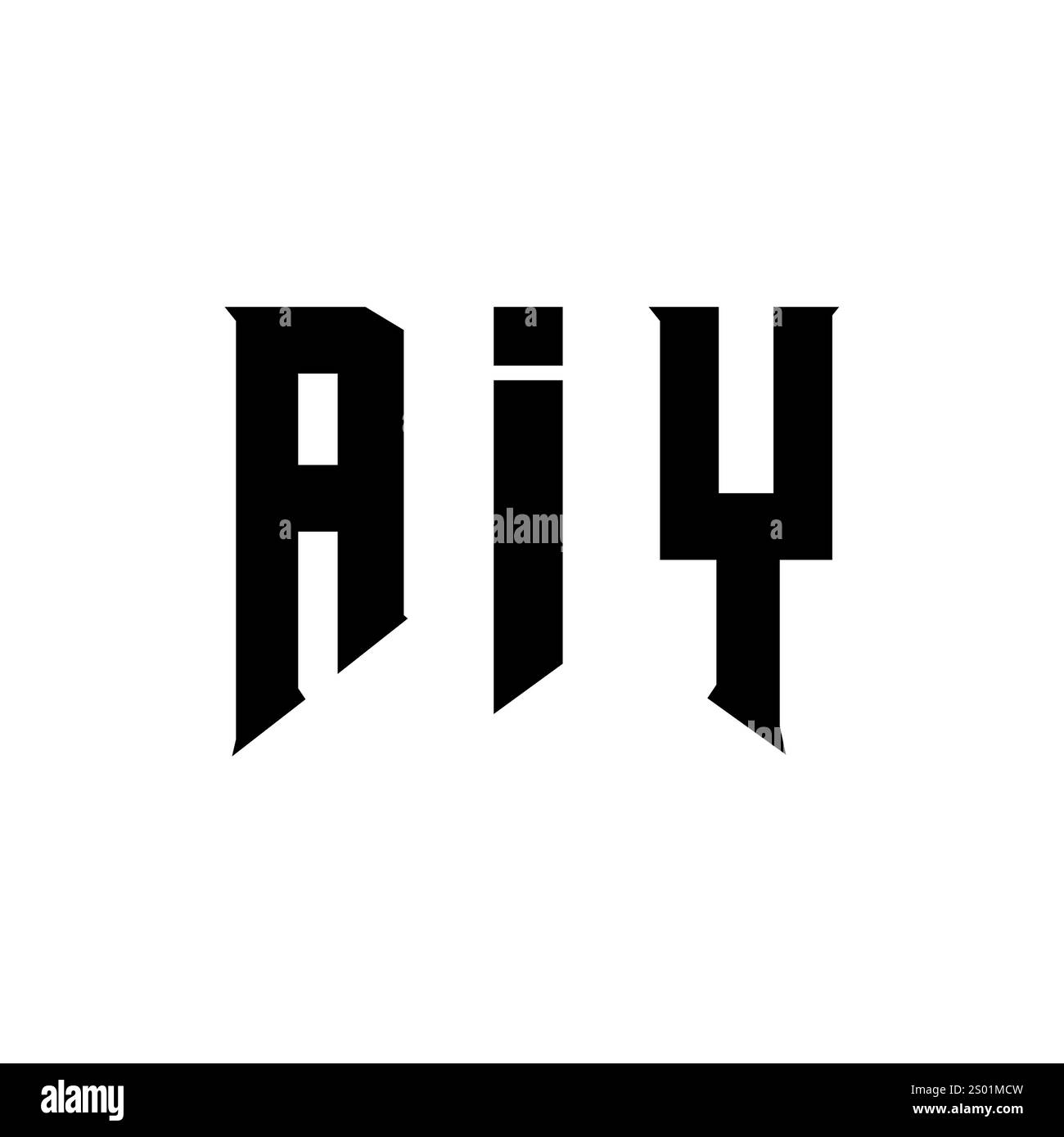 Aiy logo design Stock Vector Images - Alamy