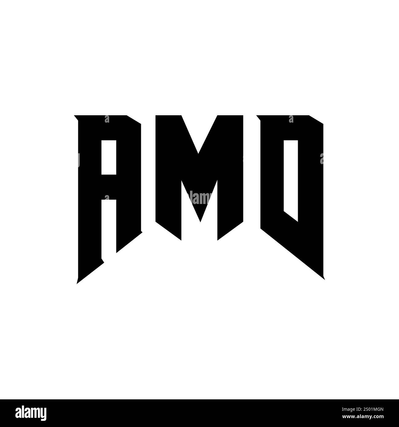 AMD letter logo design for technology company. AMD logo design black ...