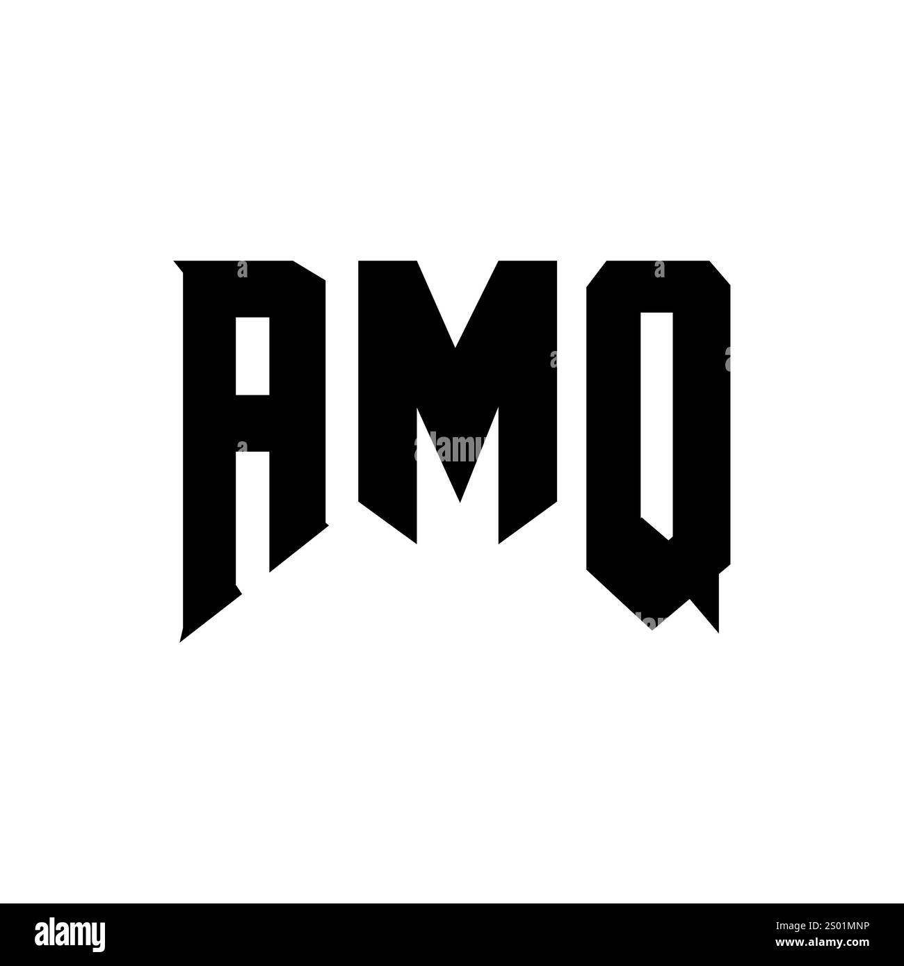 Amq logo design Stock Vector Images - Alamy