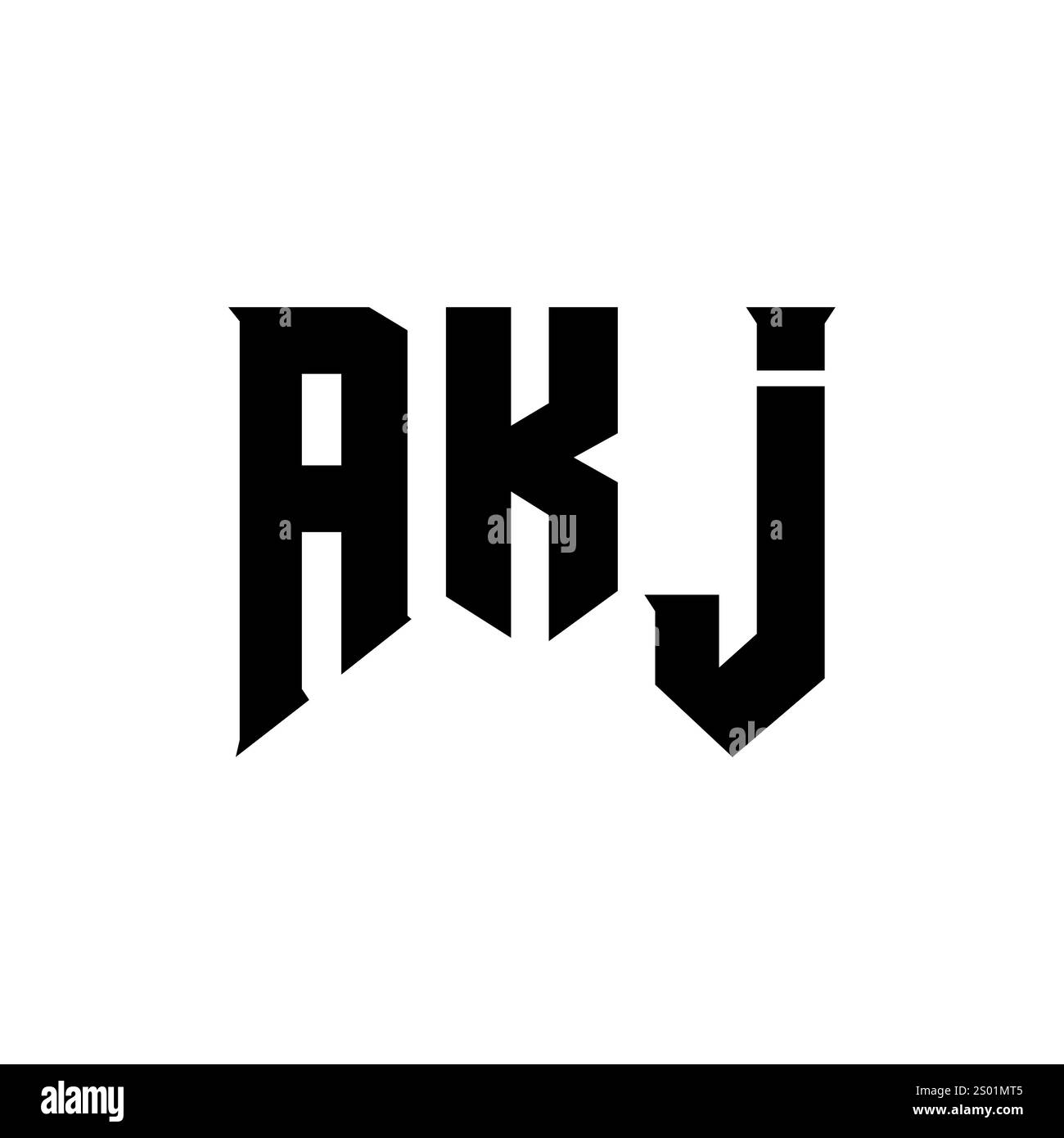 Akj logo design hi-res stock photography and images - Alamy