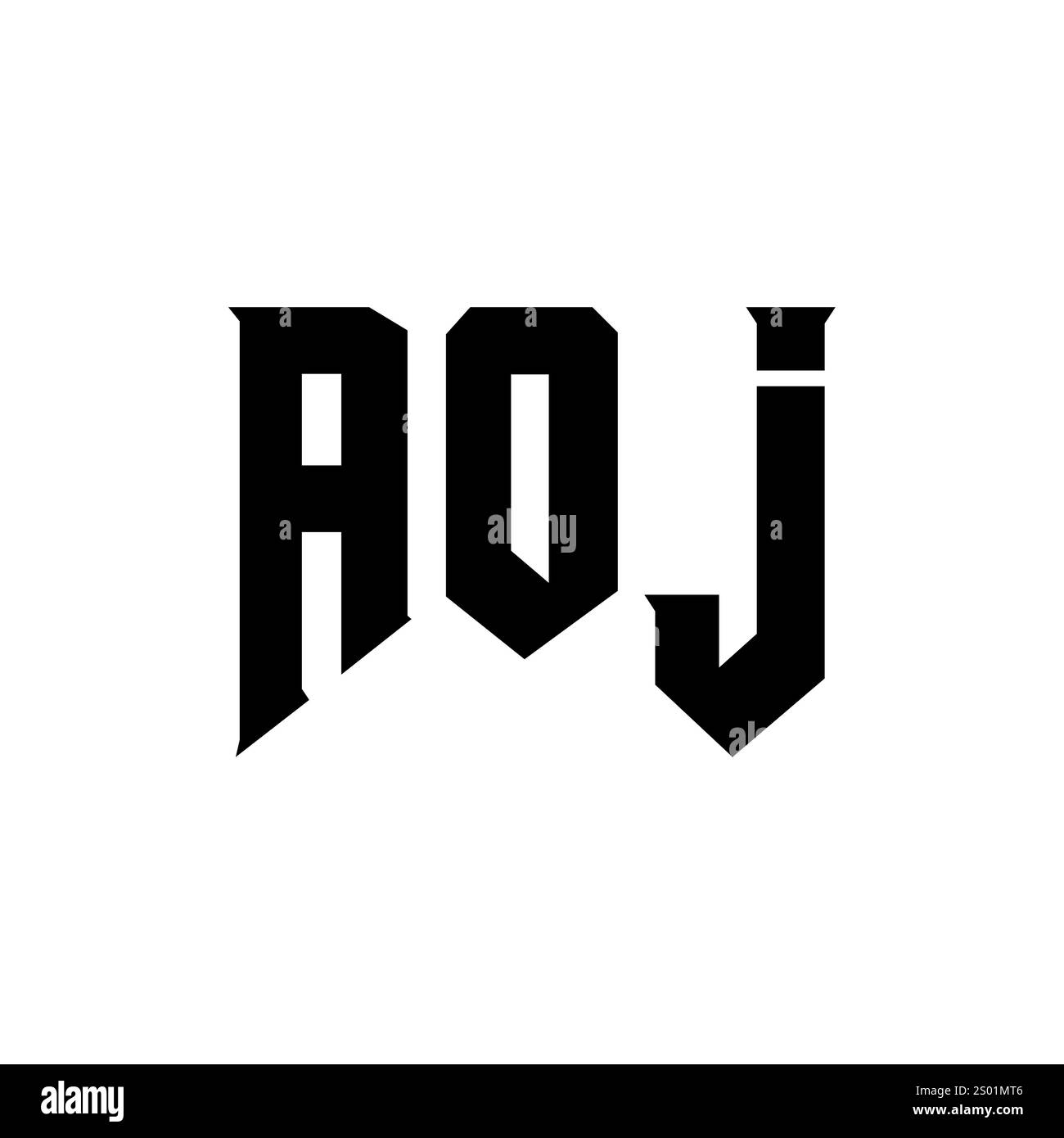 Aoj logo design hi-res stock photography and images - Alamy