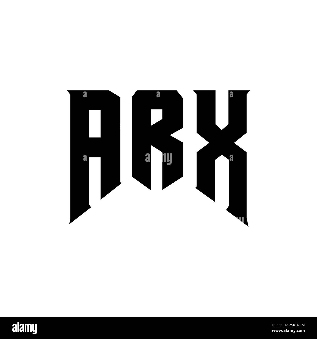 Arx logo design hi-res stock photography and images - Alamy