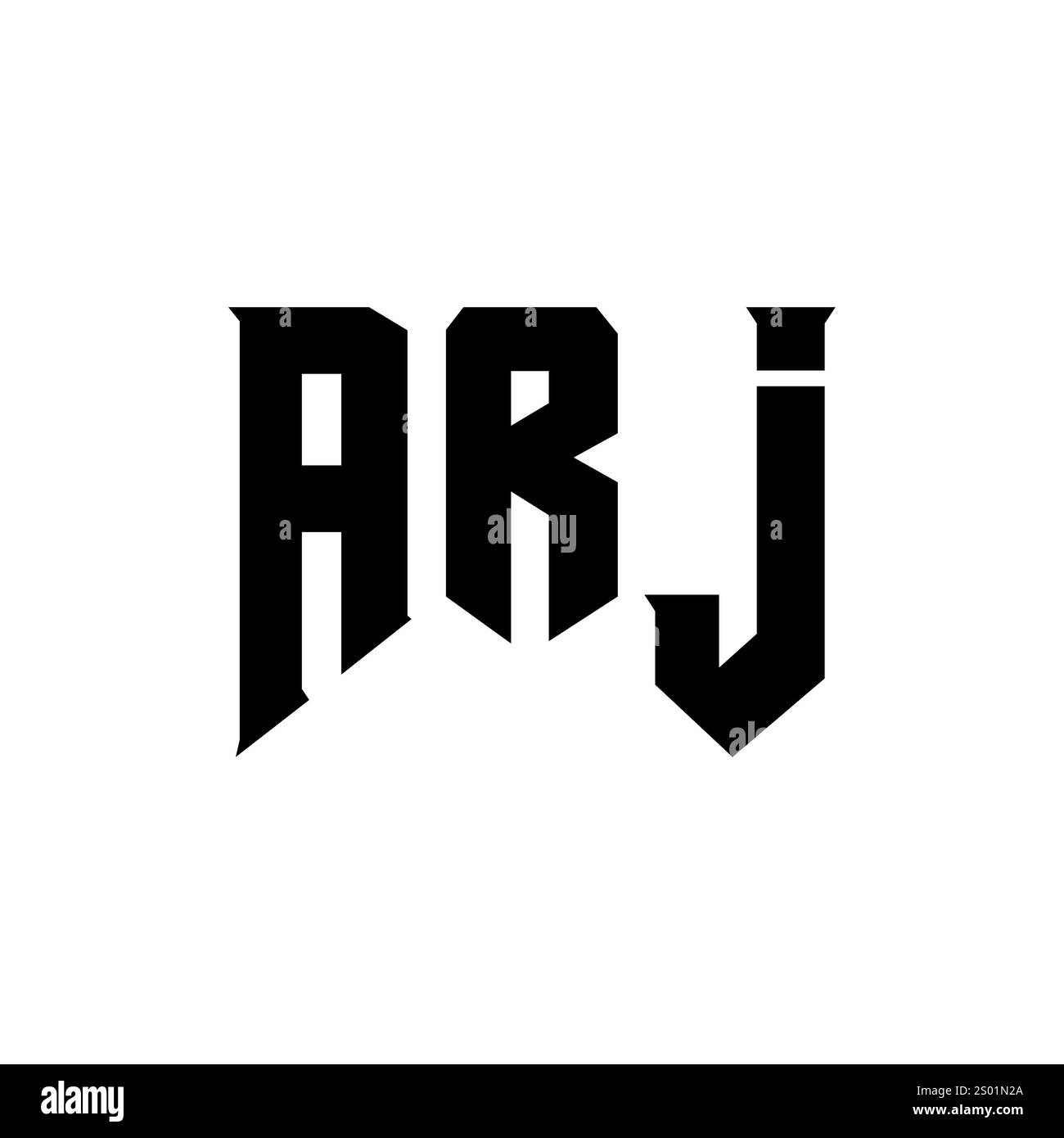 Arj logo design hi-res stock photography and images - Alamy