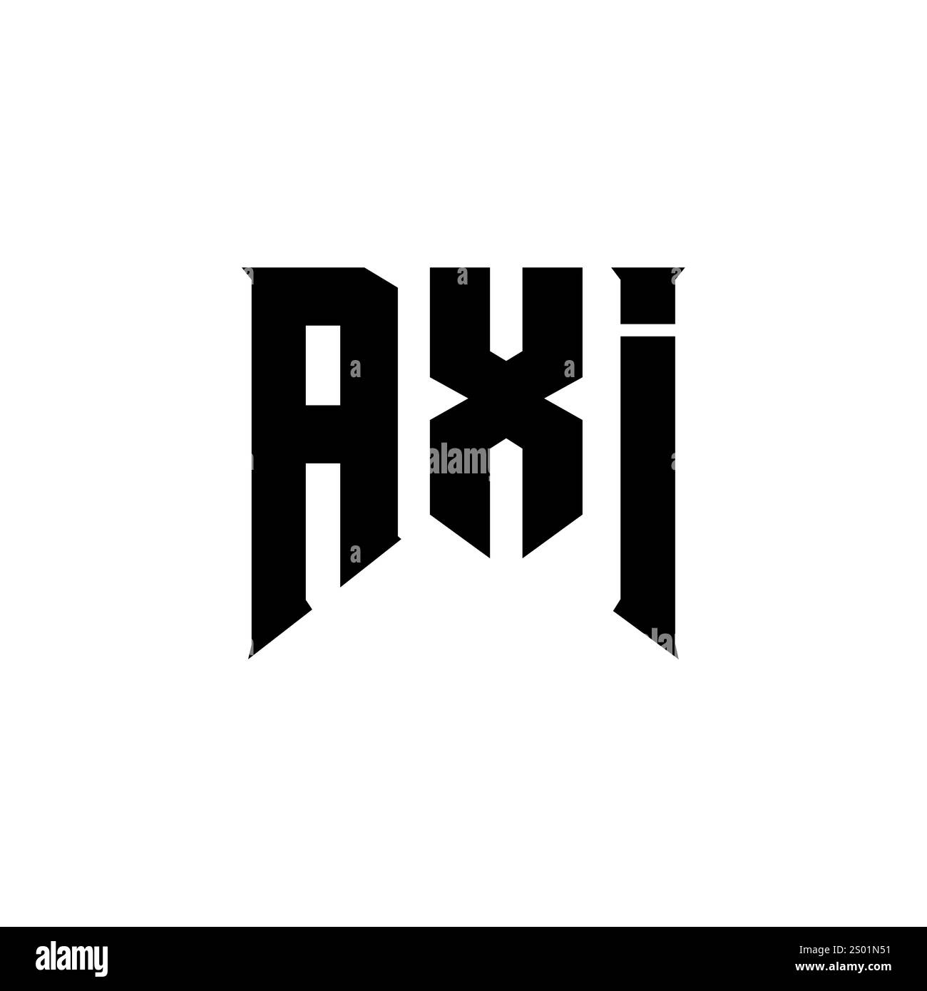Axi logo design hi-res stock photography and images - Alamy