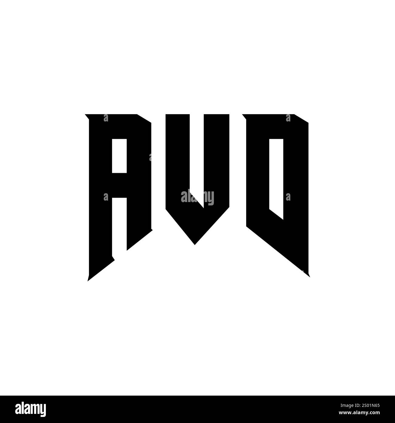 Avd logo design hi-res stock photography and images - Alamy