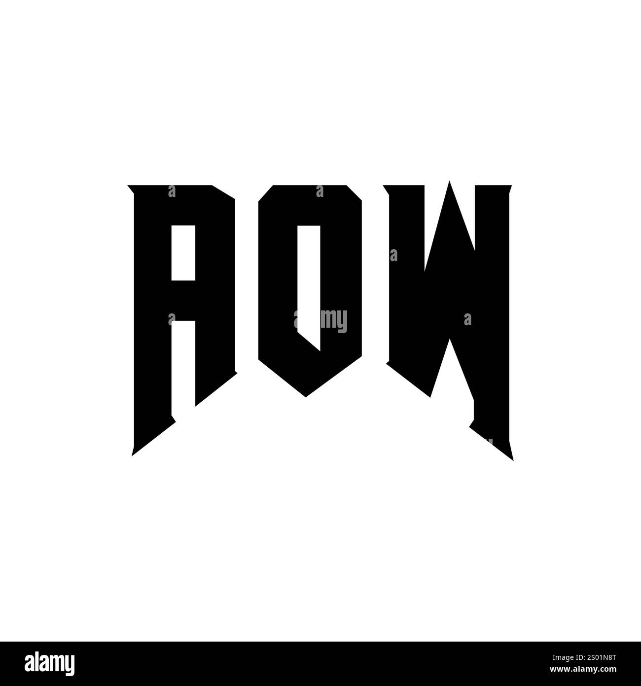 Aow logo design hi-res stock photography and images - Alamy