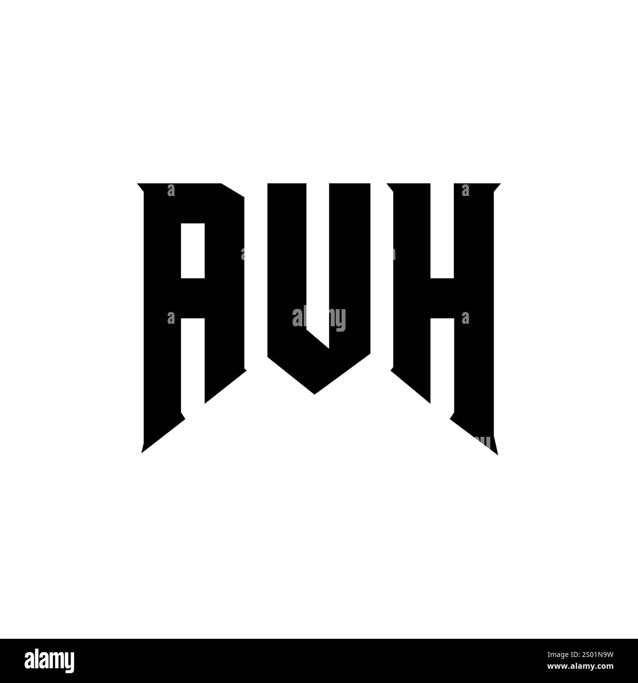 Auh logo design hi-res stock photography and images - Alamy