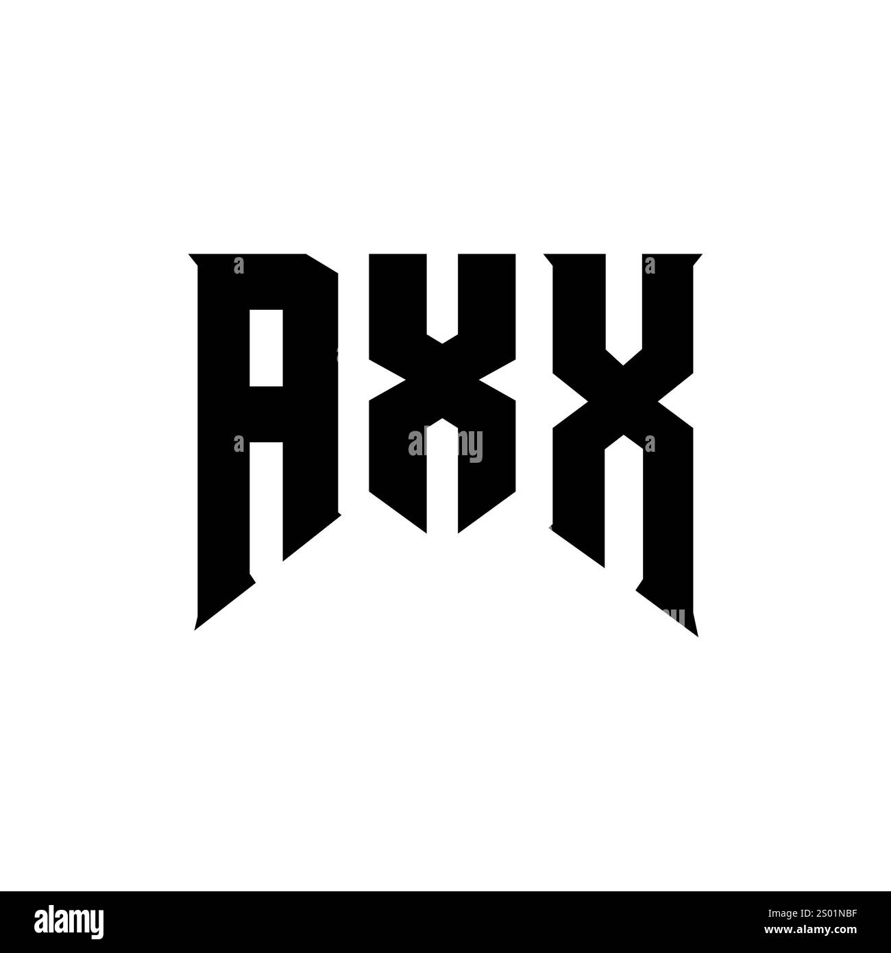 AXX letter logo design for technology company. AXX logo design black ...