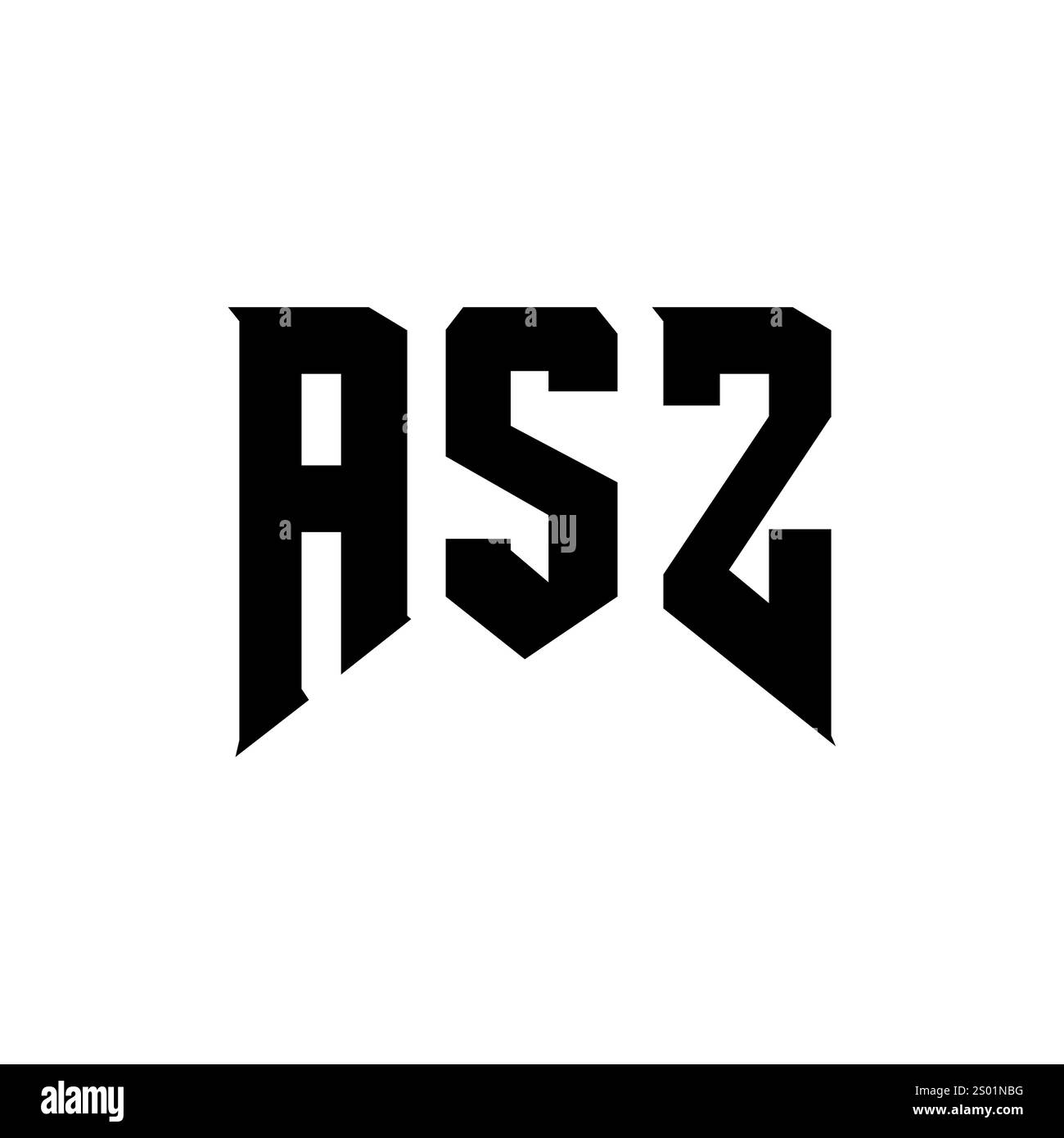 Asz technology logo Black and White Stock Photos & Images - Alamy