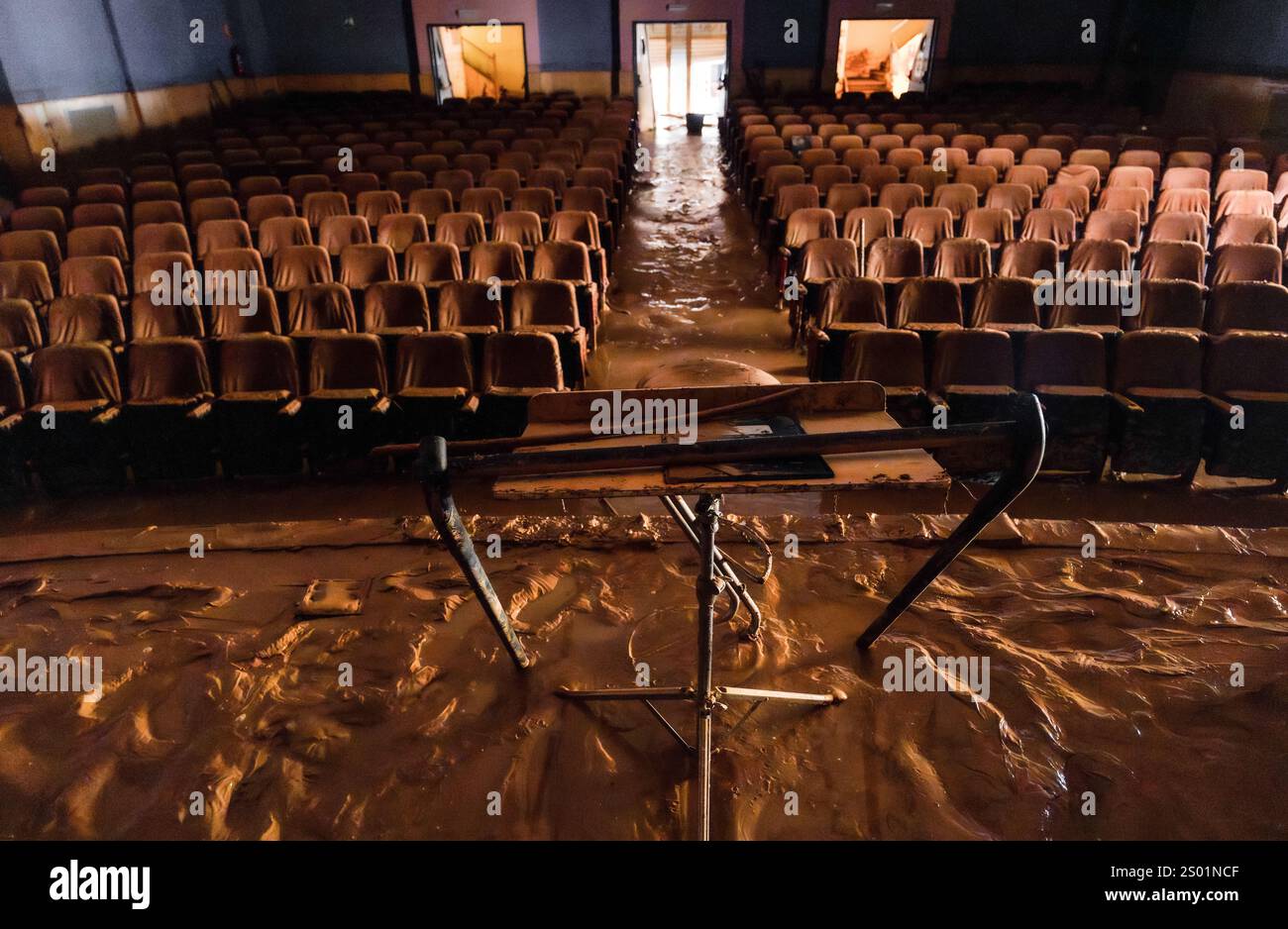 DANA flooding effects. Flood impacts, Valencia, Spain Stock Photo - Alamy