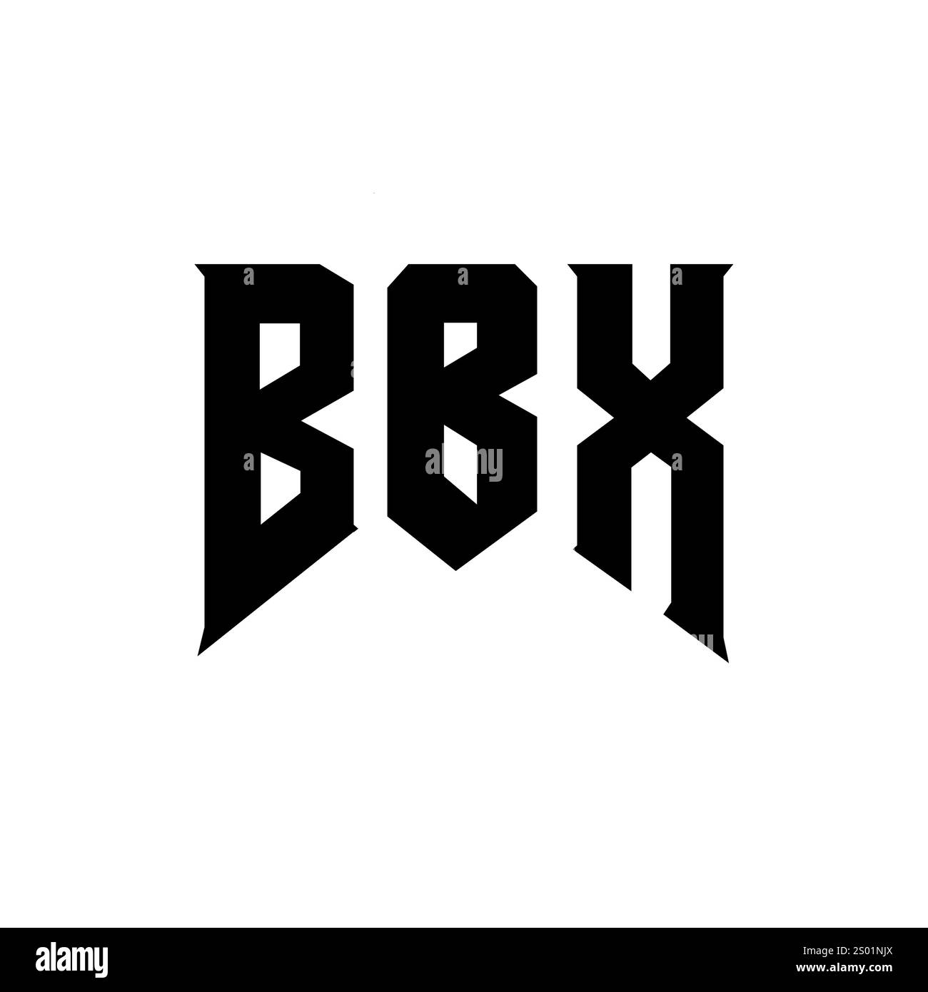 Bbx logo design hi-res stock photography and images - Alamy