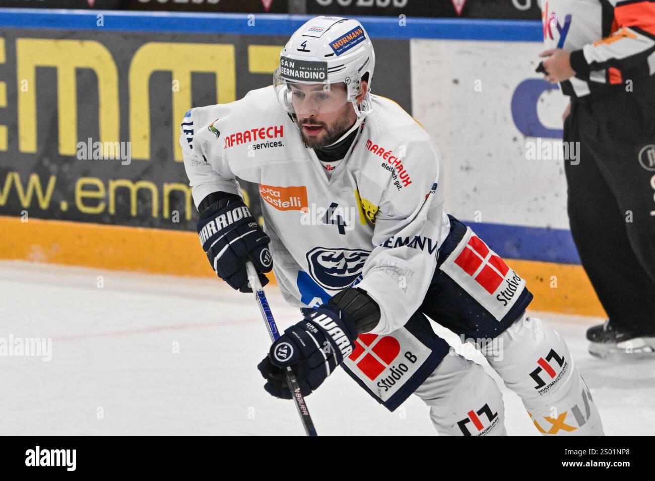 Porza, Switzerland. 23rd Dec, 2024. 23/12/2024, Porza, Cornèr Arena, NL ...
