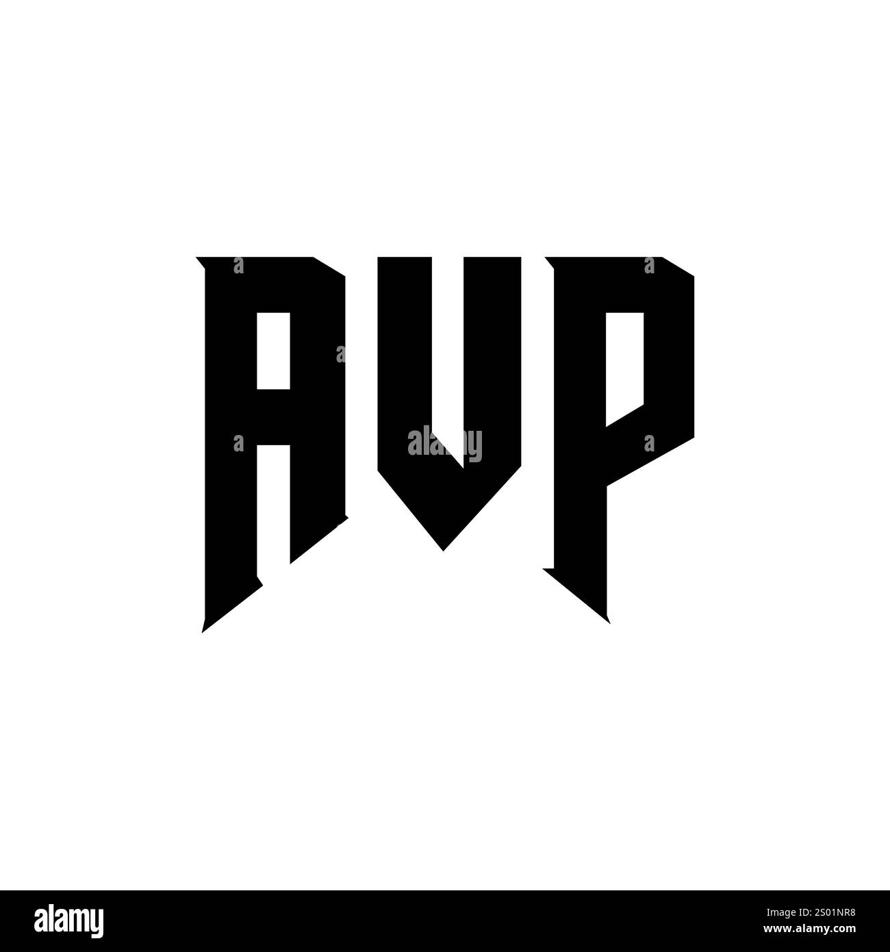 AVP letter logo design for technology company. AVP logo design black ...
