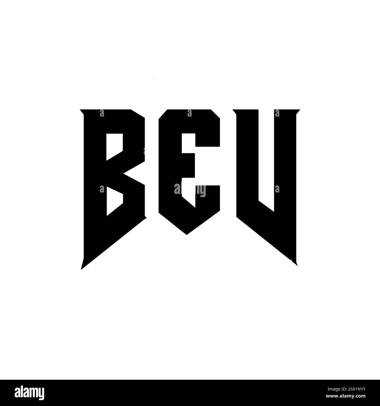 BEV letter logo design for technology company. BEV logo design black ...