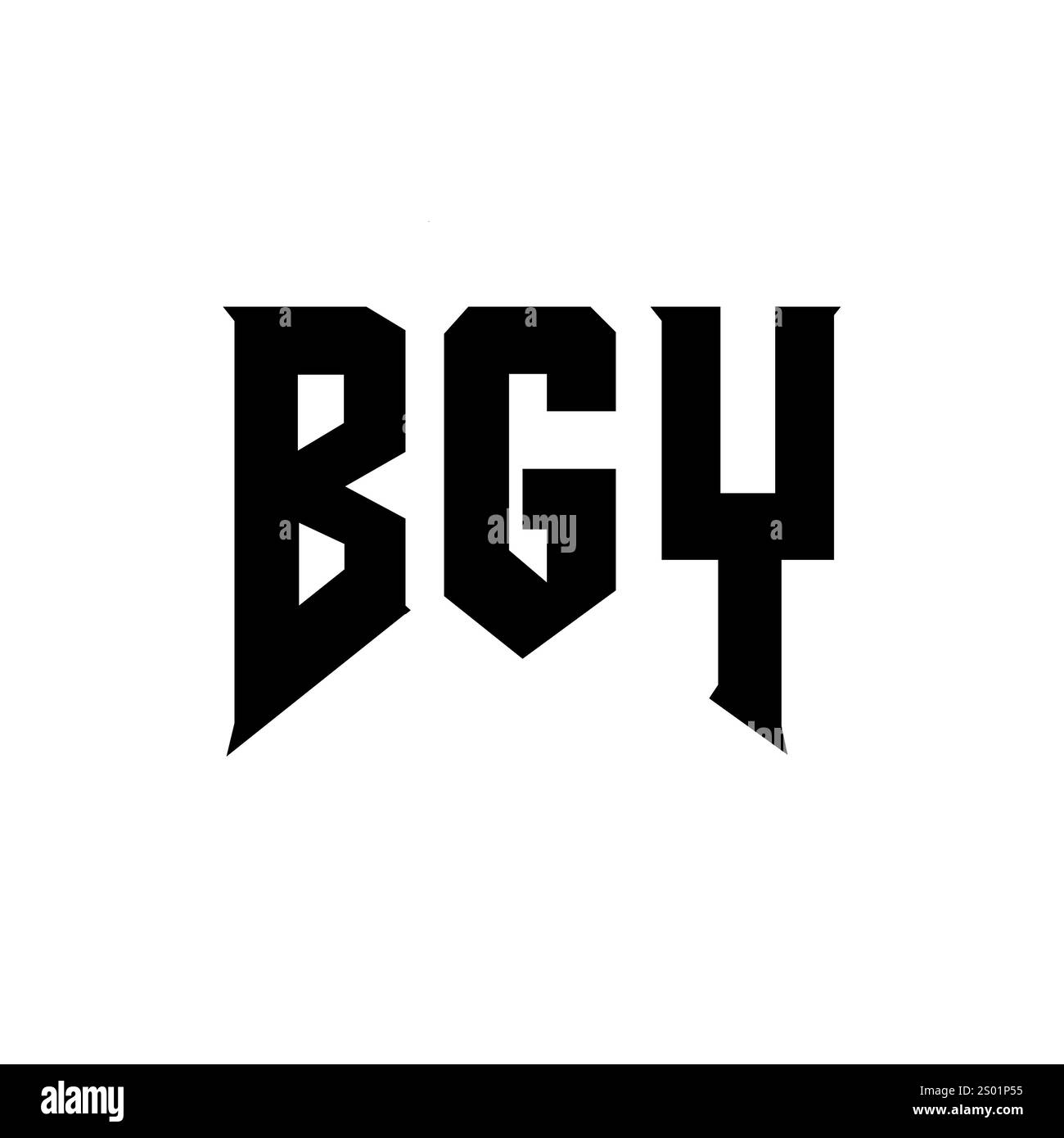 Bgy logo design hi-res stock photography and images - Alamy