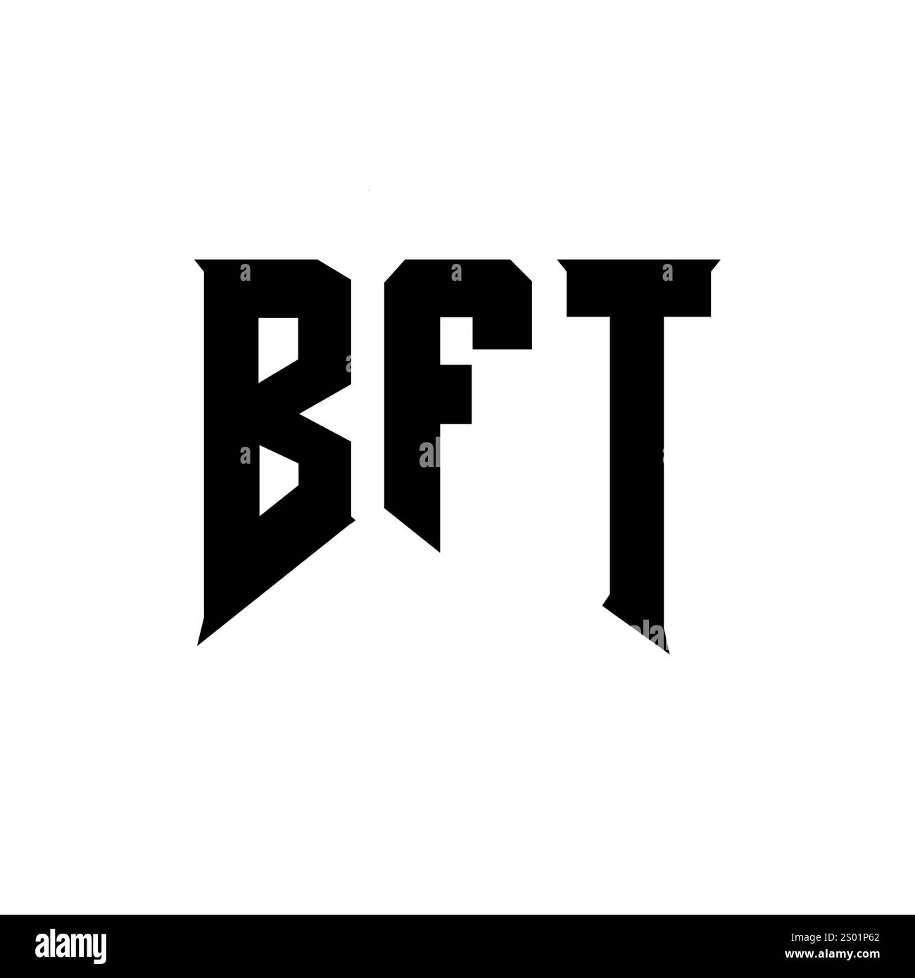 Bft logo design Stock Vector Images - Alamy
