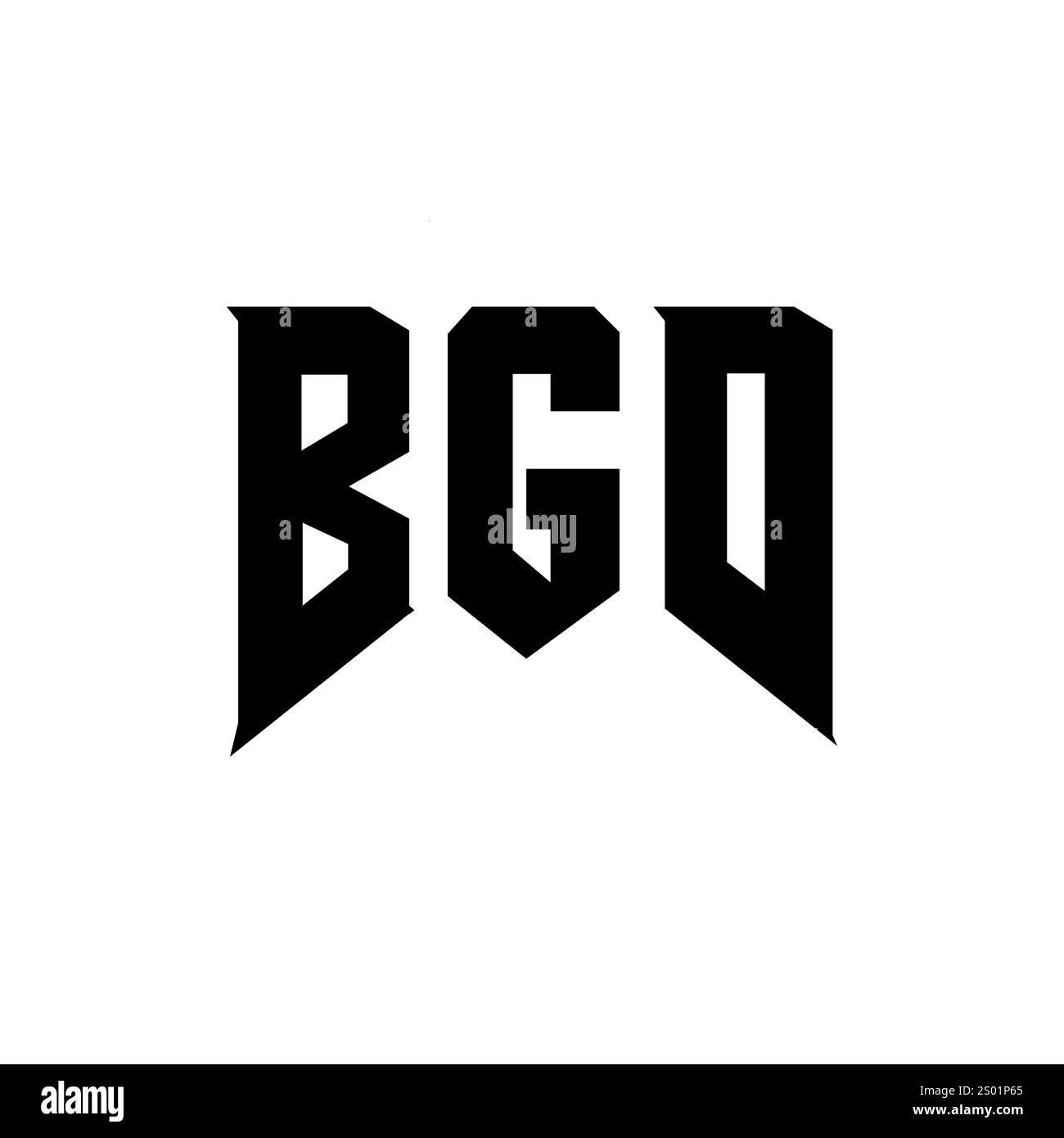 BGD letter logo design for technology company. BGD logo design black ...