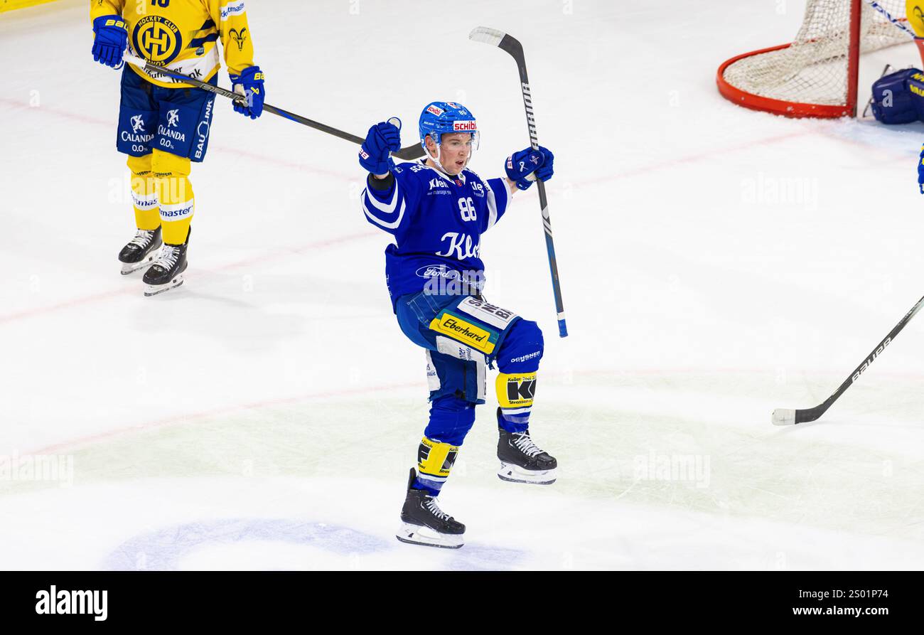 Kloten, Switzerland, 23rd Dec 2024: #86 Tyler Morley (Kloten ...