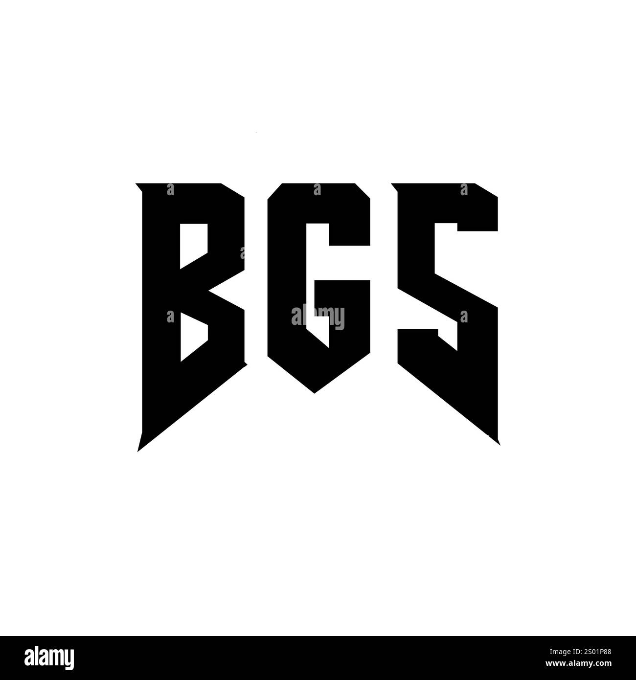 Bgs logo design hi-res stock photography and images - Alamy