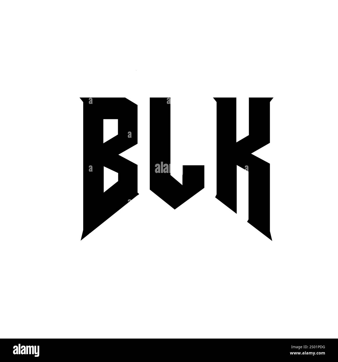 Blk business company logo Stock Vector Images - Alamy