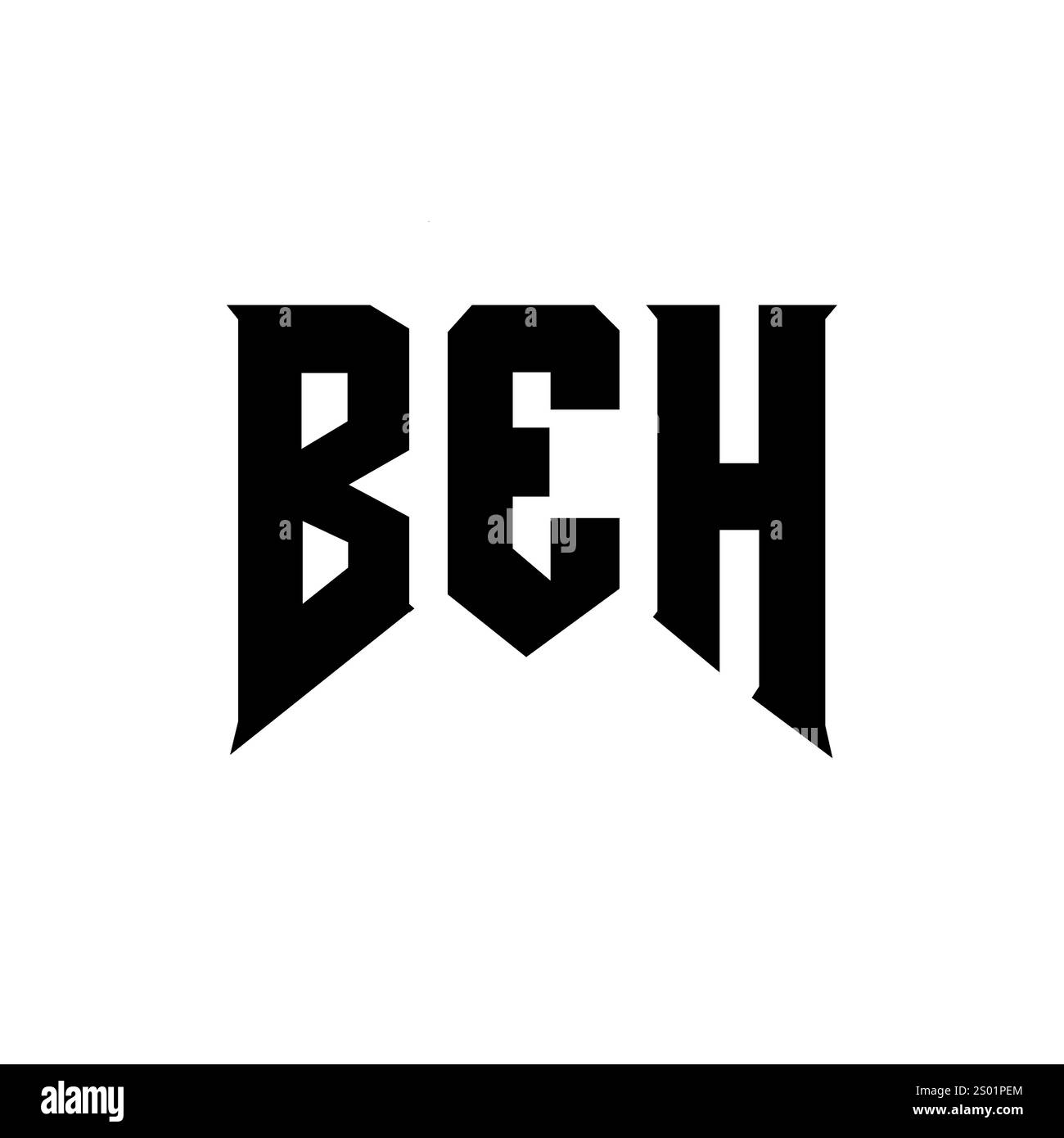 Beh logo design hi-res stock photography and images - Alamy