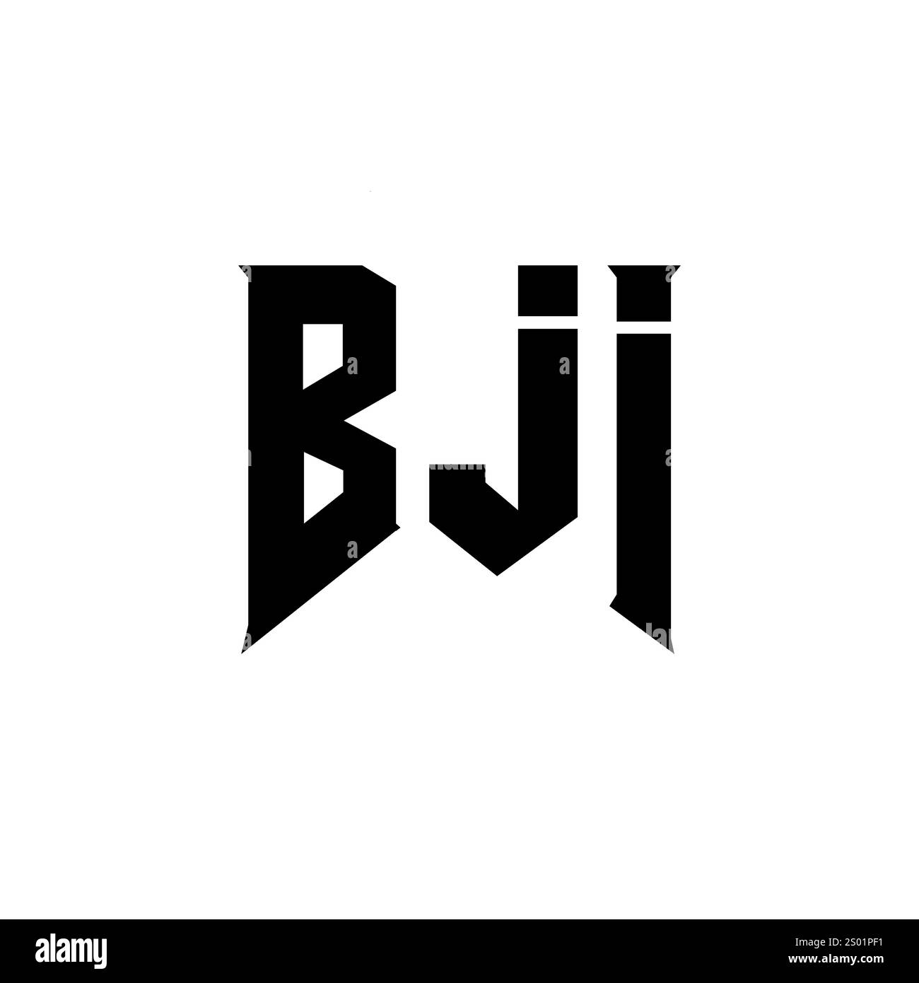 Bji logo design hi-res stock photography and images - Alamy