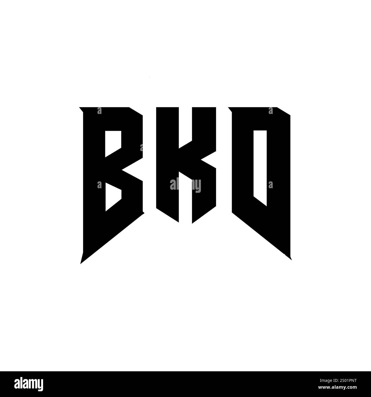 BKD letter logo design for technology company. BKD logo design black ...