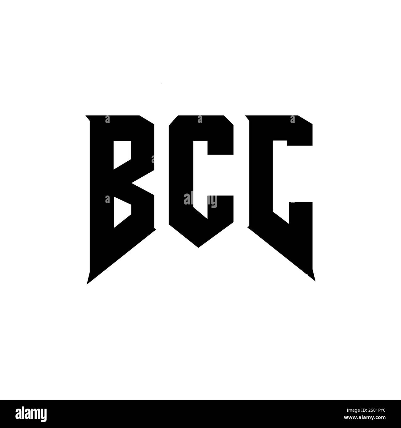 Bcc logo design Stock Vector Images - Alamy