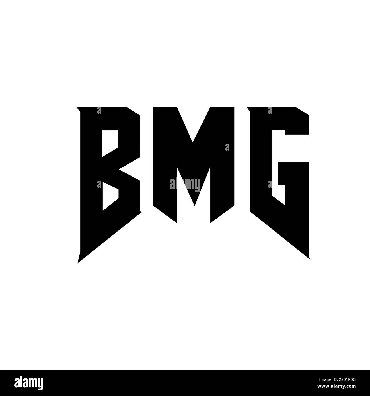 BMG letter logo design for technology company. BMG logo design black ...