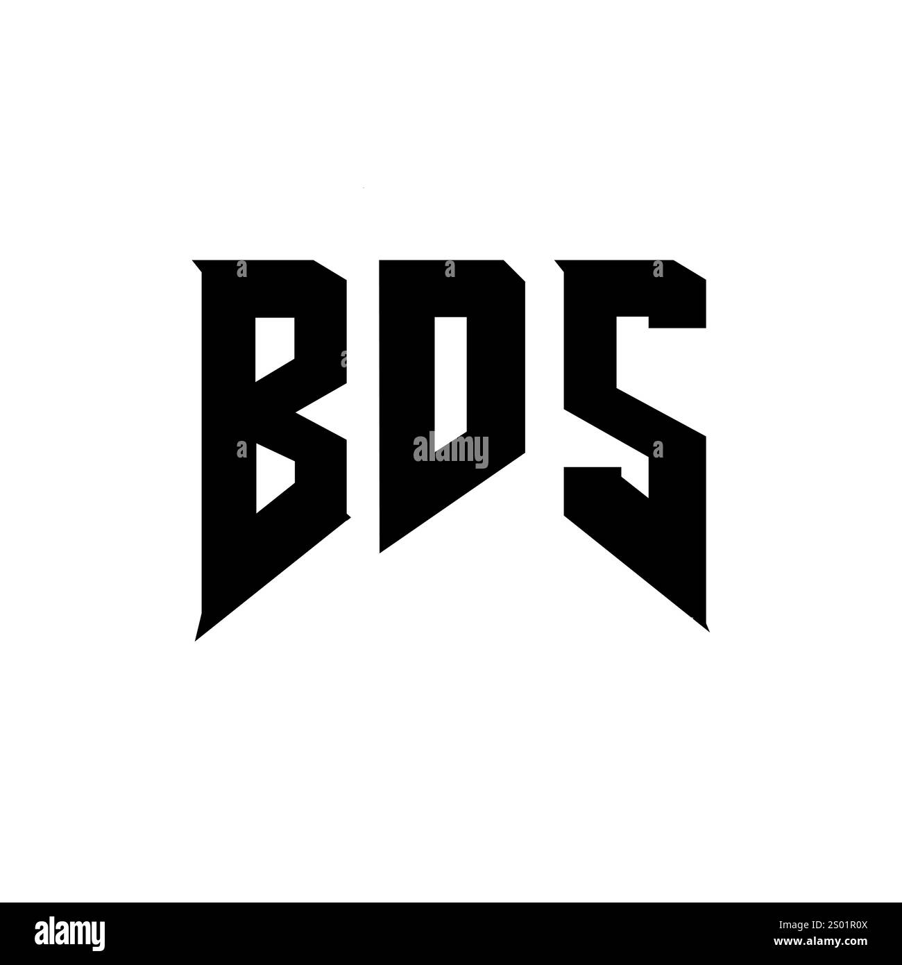 BDS letter logo design for technology company. BDS logo design black ...