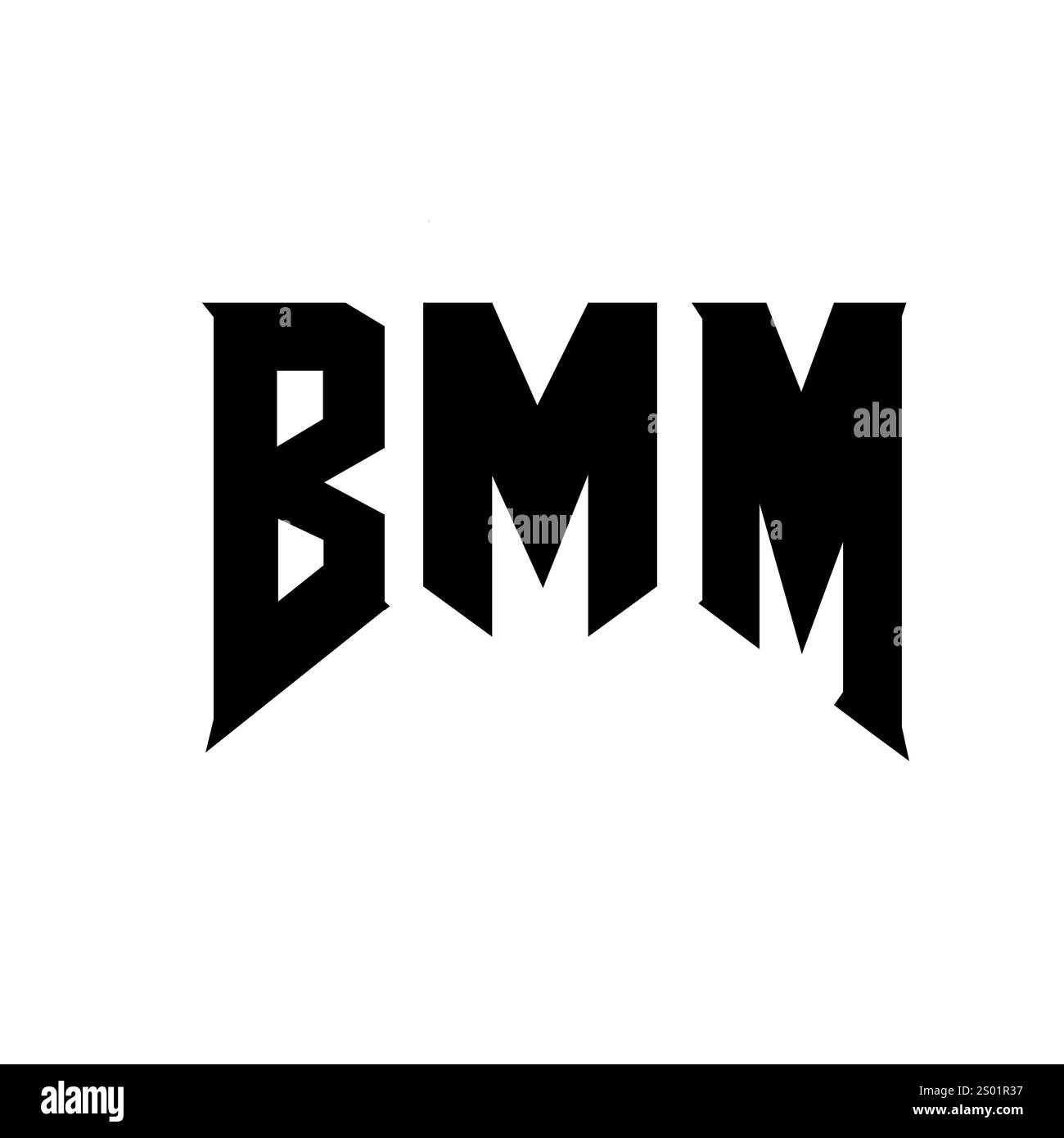 Bmm logo design Stock Vector Images - Alamy
