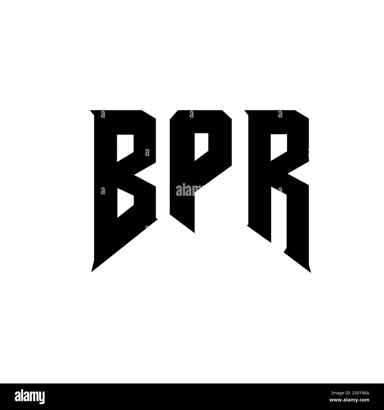 Bpr logo design hi-res stock photography and images - Alamy