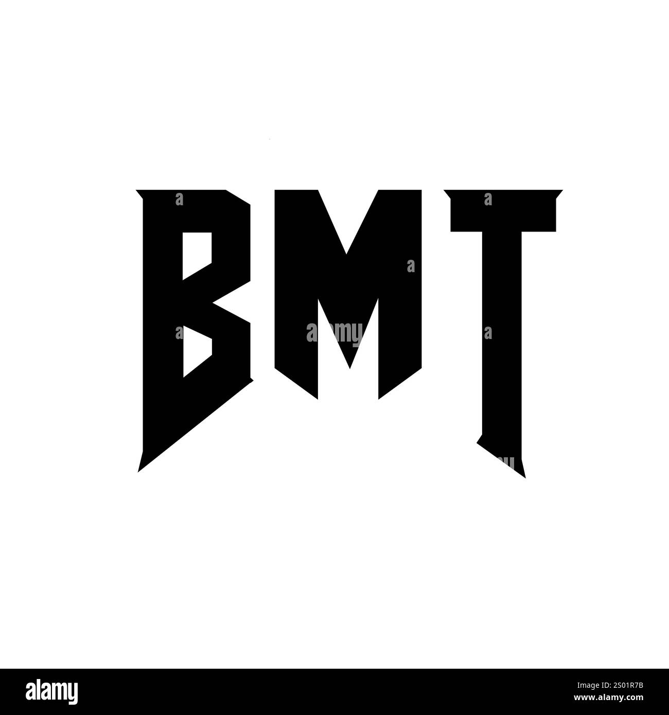 BMT letter logo design for technology company. BMT logo design black ...