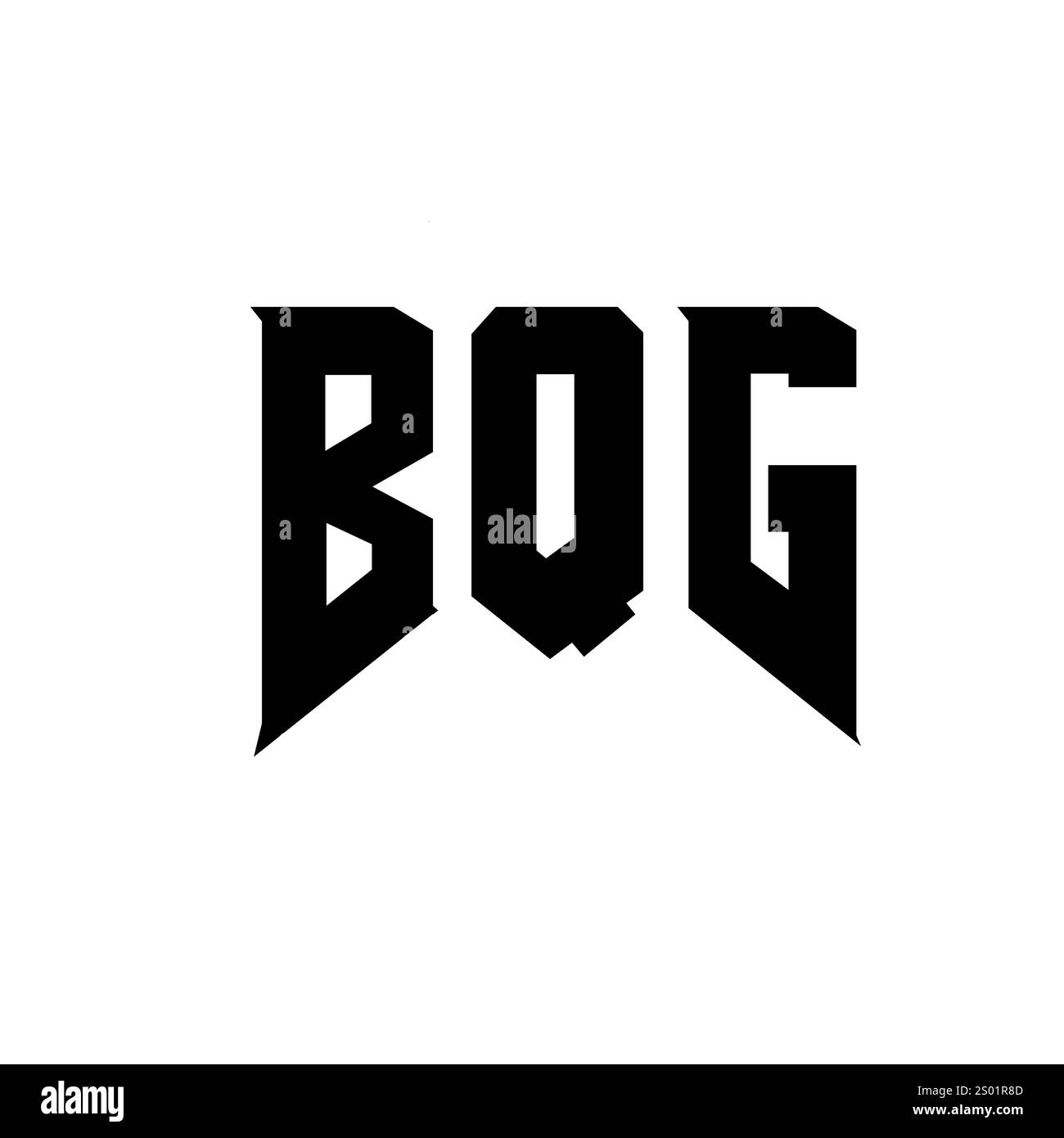 Bqg logo design hi-res stock photography and images - Alamy