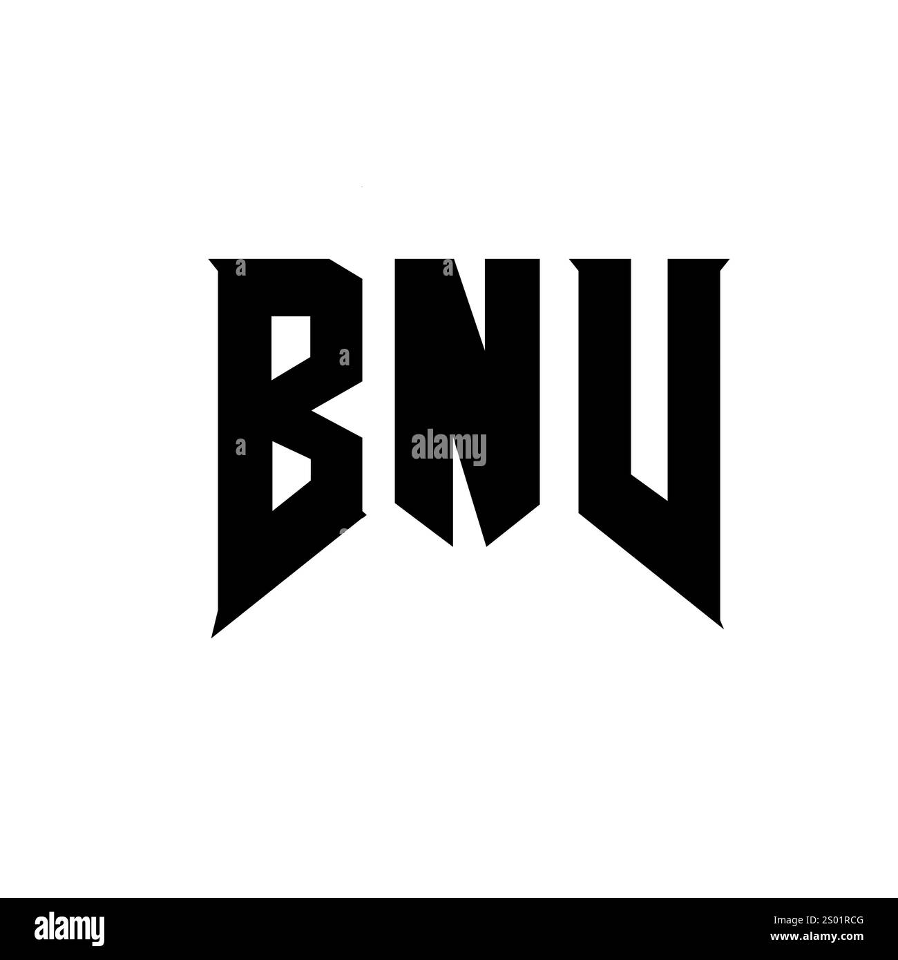 BNV letter logo design for technology company. BNV logo design black ...