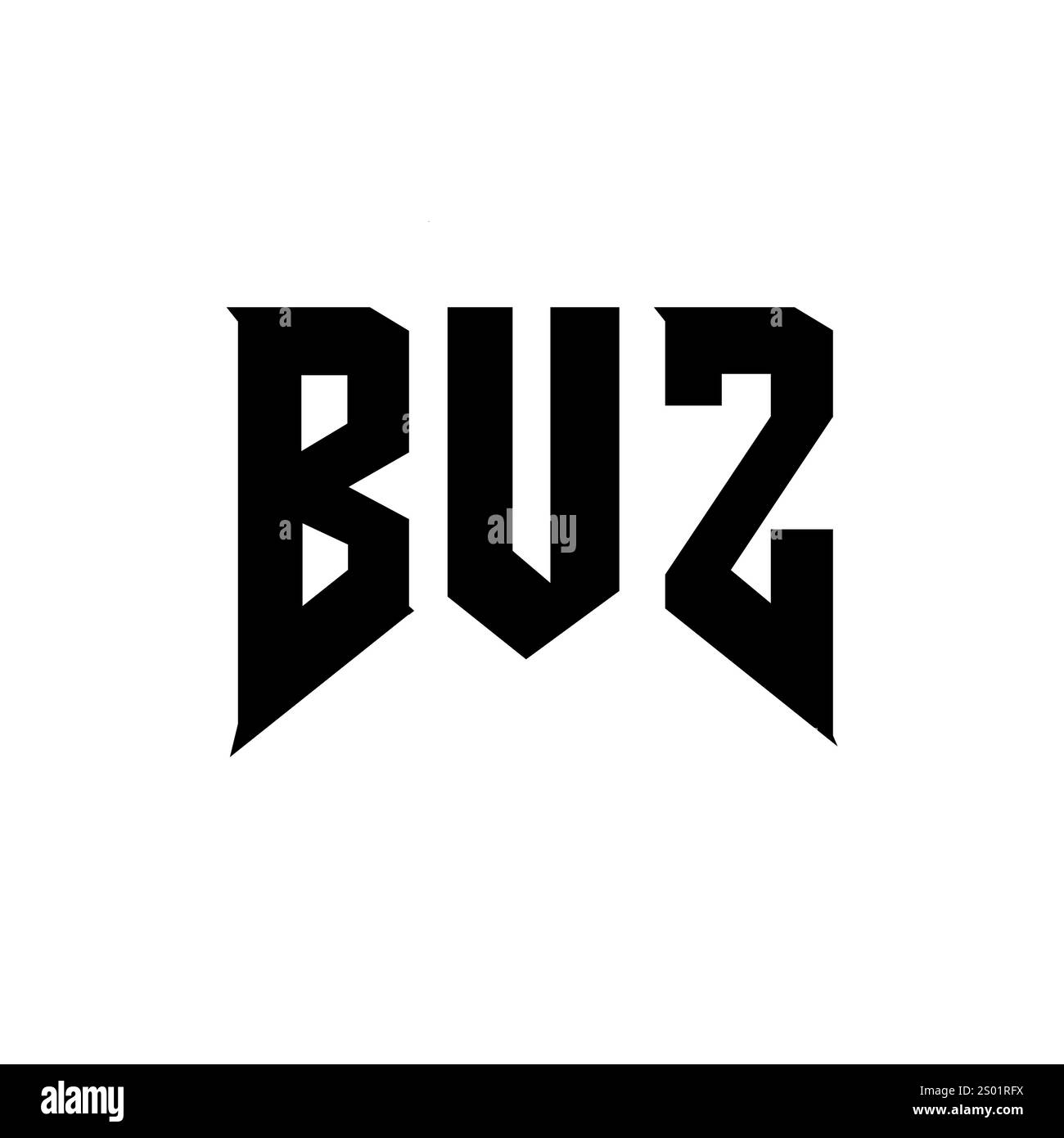 Buz logo design hi-res stock photography and images - Alamy