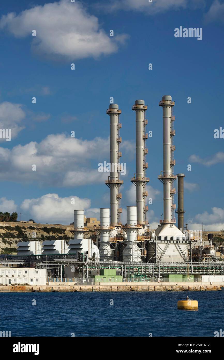 Delimara Power Station, Marsaxlokk, Malta Stock Photo - Alamy