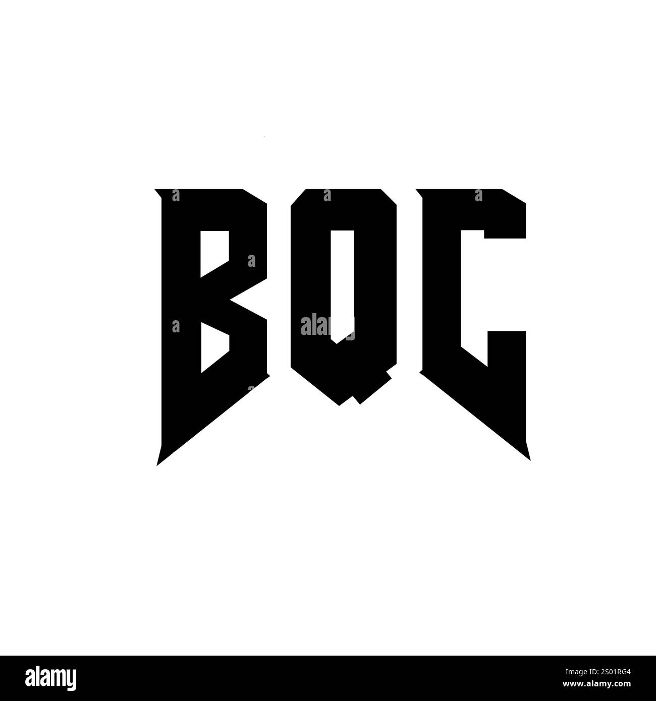 Bqc logo design hi-res stock photography and images - Alamy
