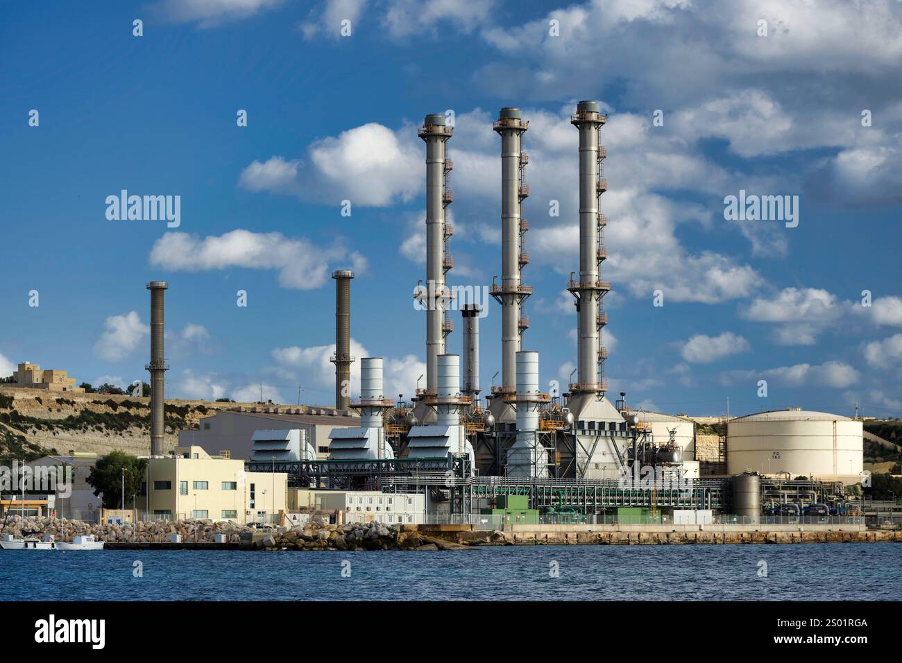 Delimara Power Station, Marsaxlokk, Malta Stock Photo - Alamy