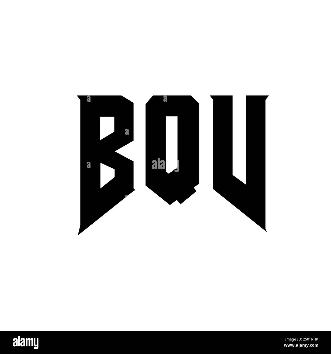 Bqv logo design hi-res stock photography and images - Alamy