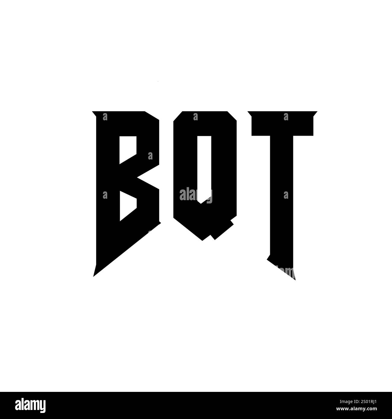 Bqt logo design hi-res stock photography and images - Alamy